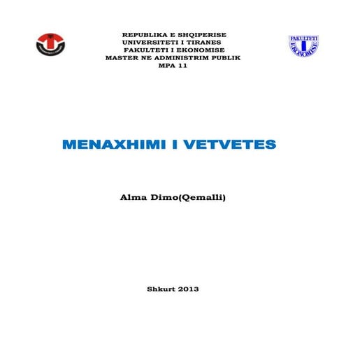 Menaxhimi i vetvetes alma dimo(qemalli) mpa 11 | DOCX
