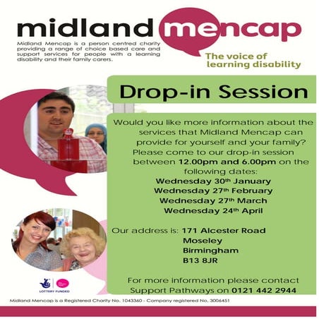Mencap drop in sessionw to april 2013 | PDF
