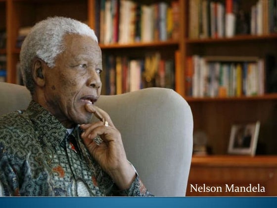 Nelson mandela power point presentation | PPT | Politics