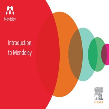 Mendeley User Guide(2024) | PDF