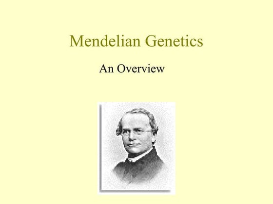 Introduction to Genetics | PPT