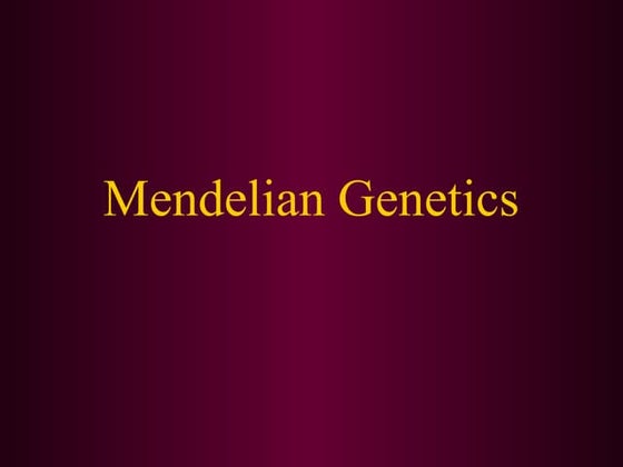 Genetics-Mendel.ppt