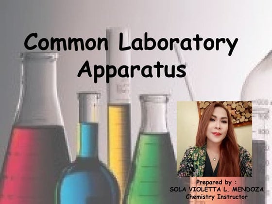 Laboratory apparatus. final copy ppt | PPT