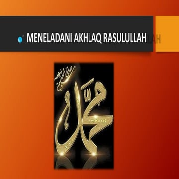 meneladani akhlak terpuji Rasulullah.pptx