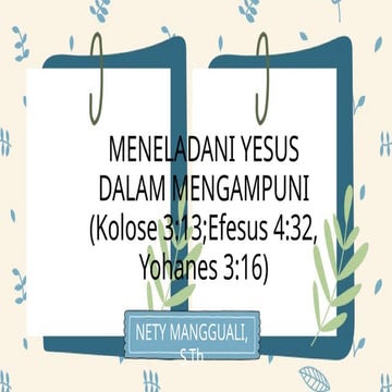 MENELADANI YESUS DALAM MENGAMPUNI FIX (1).pptx