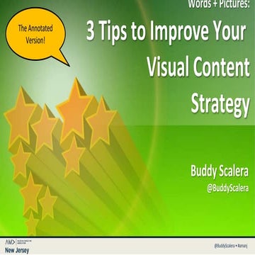 3 Tips to Improve Your Visual Content Strategy | PPTX