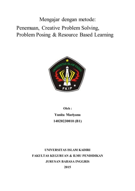 Problem posing & problem solving | PPT