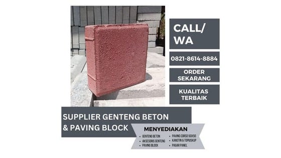 Supplier paving block merah Blimbing | PDF