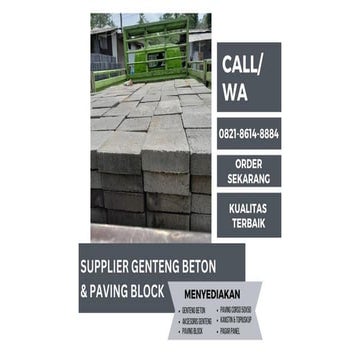 Mengapa Paving Beton Adalah Pilihan Terbaik untuk Konstruksi Anda | PDF