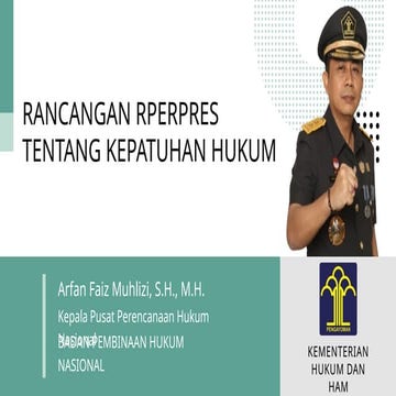 Presentasi RPerpres kepatuhan hukum.pptx