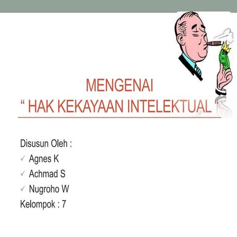Hak Atas Kekayaan Intelektual | PPT