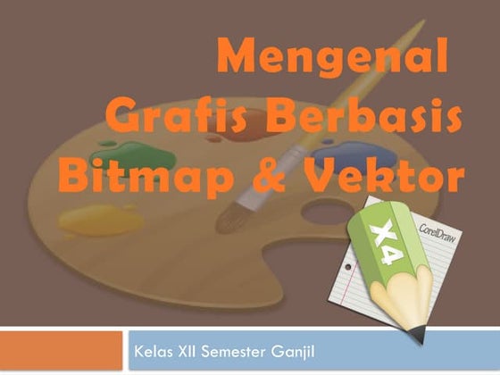 Penghasilan gambar vektor | PPT