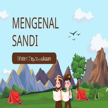 Mengenal Sandi Morse: Sejarah, Simbol, dan Penggunaan dalam Pramuka | PPTX