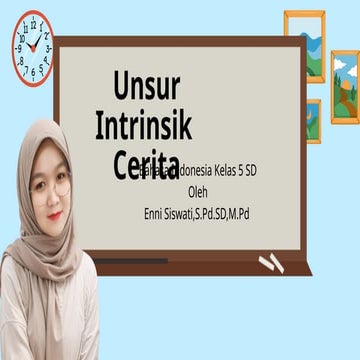 Mengenal Unsur Intrinsik Cerita Presentasi Cream Ilustrasi.pptx