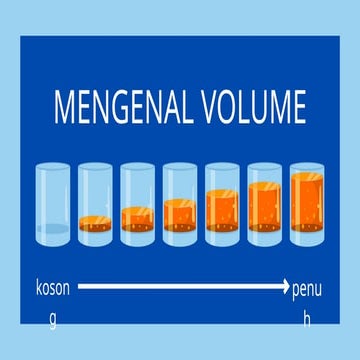 Mengenal volume dalam berbagai macam bentuk | PPTX