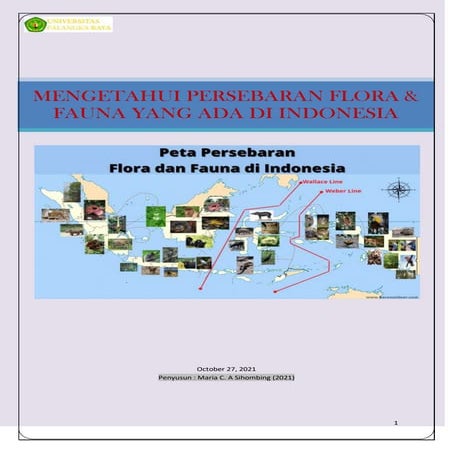 Mengetahui persebaran flora dan fauna di Indonesia | PDF