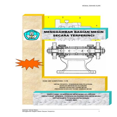 Menggambar bagian mesin_secara_terperinci | PDF