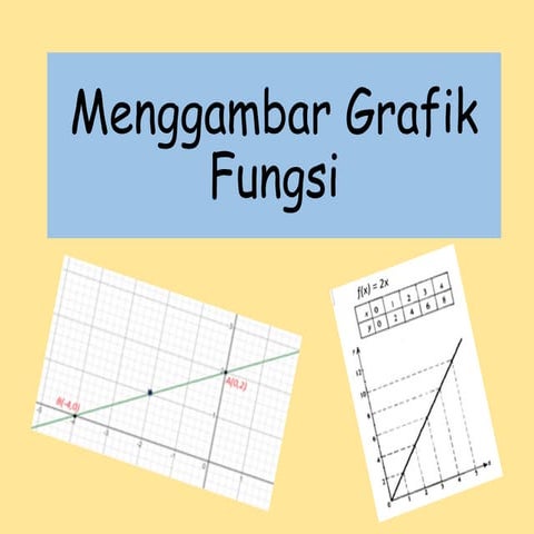 Matematika Kelas 9 Menggambar Grafik Fungsi.pptx
