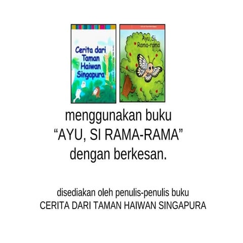 Menggunakan Buku Ayu Si Rama Rama | PPS