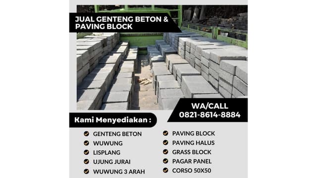 Garasi Lebih Rapi dengan Paving Block yang Elegan | DOCX