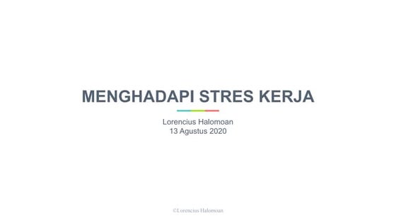 LEAFLET MANAJEMEN STRES pada penderita jiwa | PPT