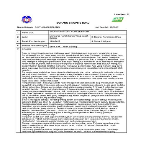 Mengurus Kanak-kanak Yang Susah Belajar.doc