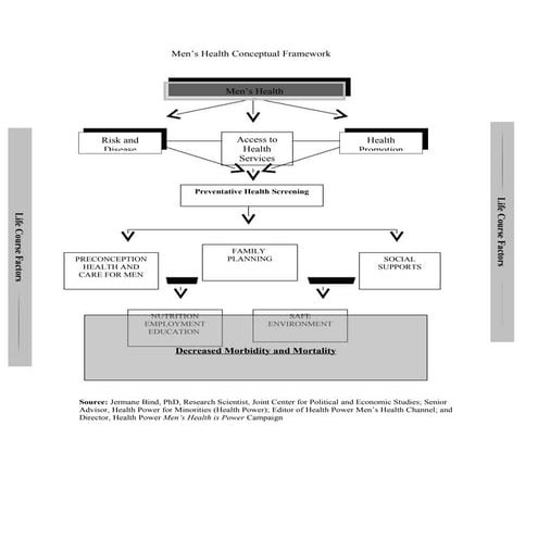 Men health framework health power for minorities | PDF