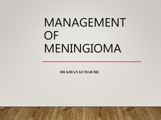 Meningioma: Understanding Symptoms, Diagnosis, and Treatment Options ...