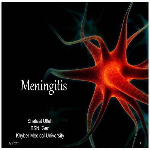 Meningitis | PPTX