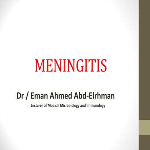 Meningitis Pdf