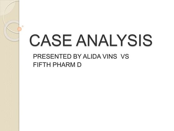 SOAP ANALYSIS- PHARM.D.pptx