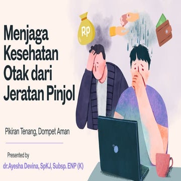 Menjaga Kesehatan Otak Dari Jeratan Pinjol | PDF