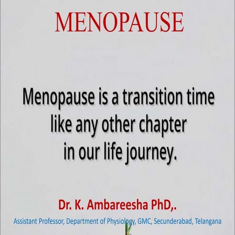 menopause. pptx | PPTX