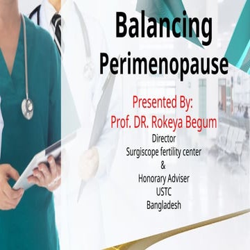 Balancing Perimenopause- Depletion of ovarian follicles.ppt