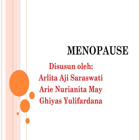 Menopause | PPT