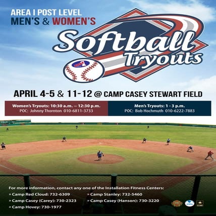 Mens womens softball tryouts-poster | PDF