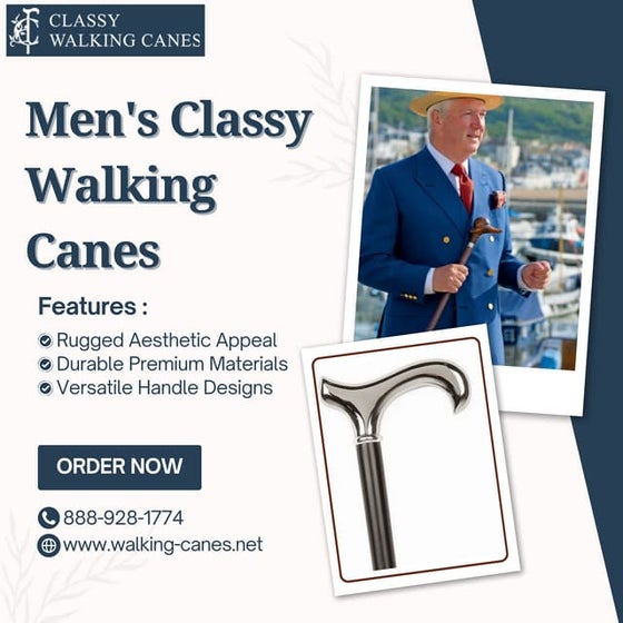 Classy Walking Canes presentations