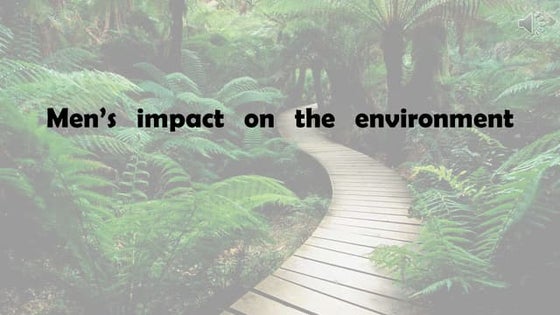 this is about the environment and the earth | PPT