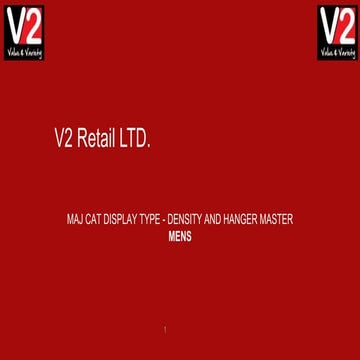 Men's & Ladies Display & Hanger Master V2 Retail LTD | PPT