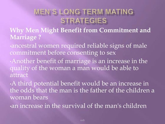 Mating Strategies Pdf