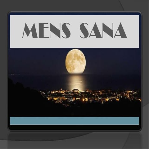 Mens sana | PPT
