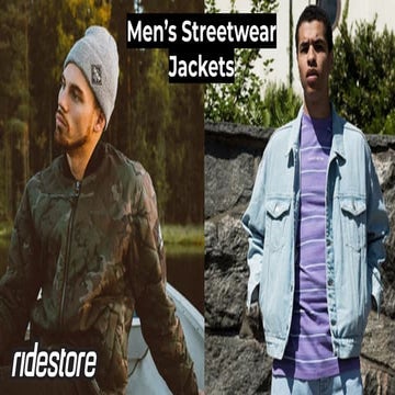 Men's streetwear jackets at Ridestore | PPT