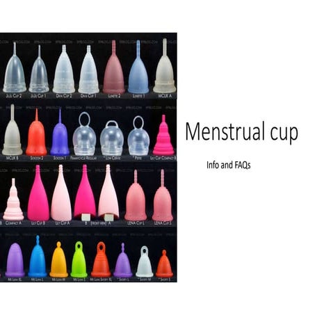 Menstrual cup - reusable menstrual product- frequently asked questions ...