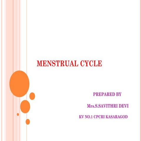 Menstrual cycle | PPT | Menopause | Endocrine and Metabolic Diseases