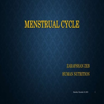 Menstrual Cycle | PPT