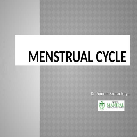 Female reproductive system Physiology | PPTX