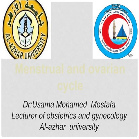 menstrual cycle al-azhar menstrual cycle al-azhar | PPTX
