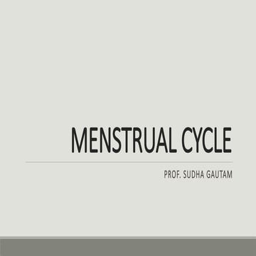 Menstrual Cycle PPT / Ovarian & Uterine Cycle.pptx