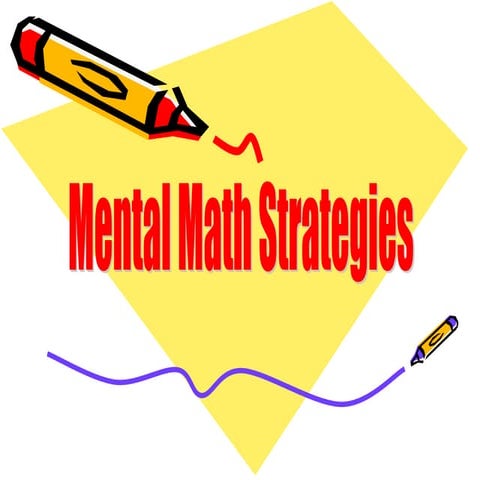 Mental math | PPTX