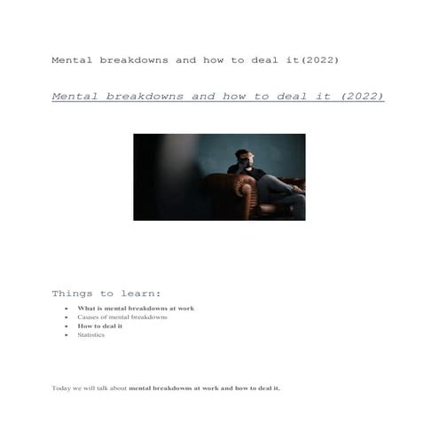 mental breakdowns at work and how to deal with it.pdf